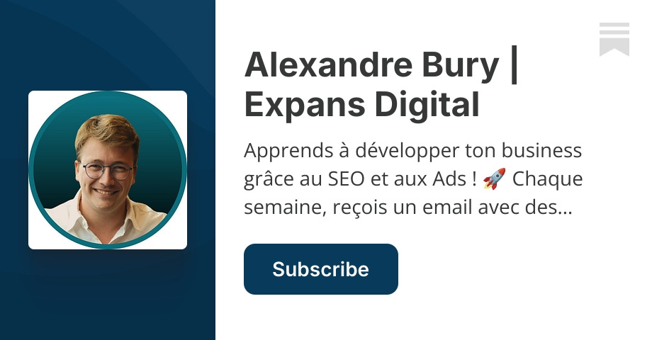 Alexandre Bury | Expans Digital | Substack