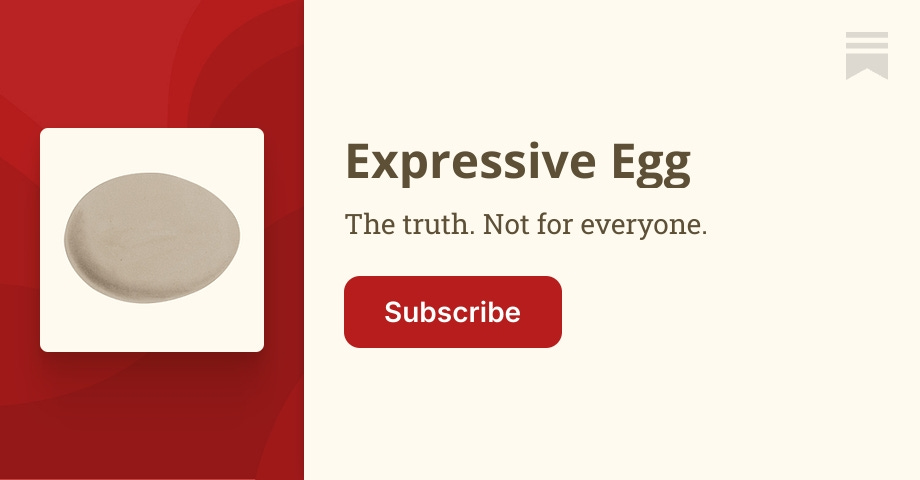 Expressive Egg | Darren Allen | Substack