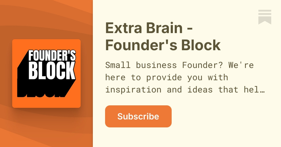 Extra Brain Brainwaves | Jess Gregson | Substack