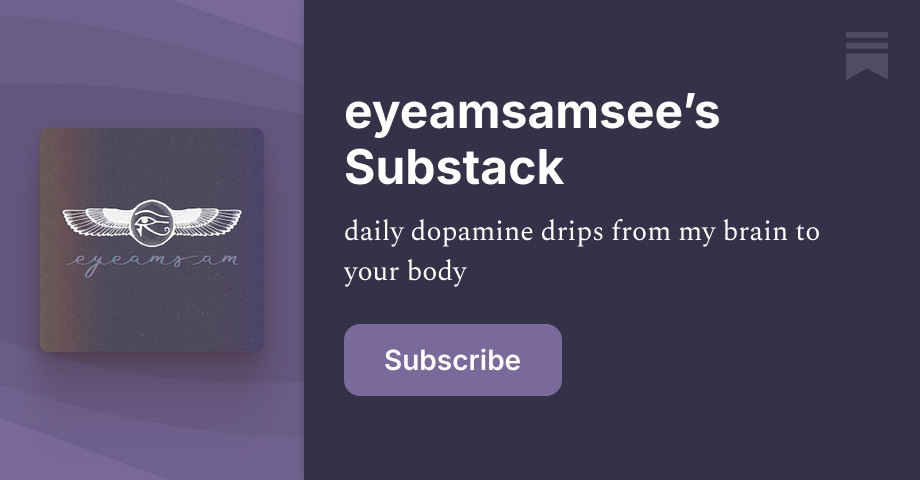 rants& raves - tribal waves - eyeamsamsee’s Substack