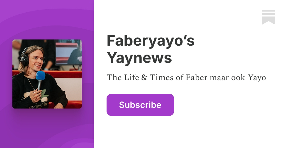 Faberyayo's Yaynews - Issue #271 - Faberyayo’s Yaynews