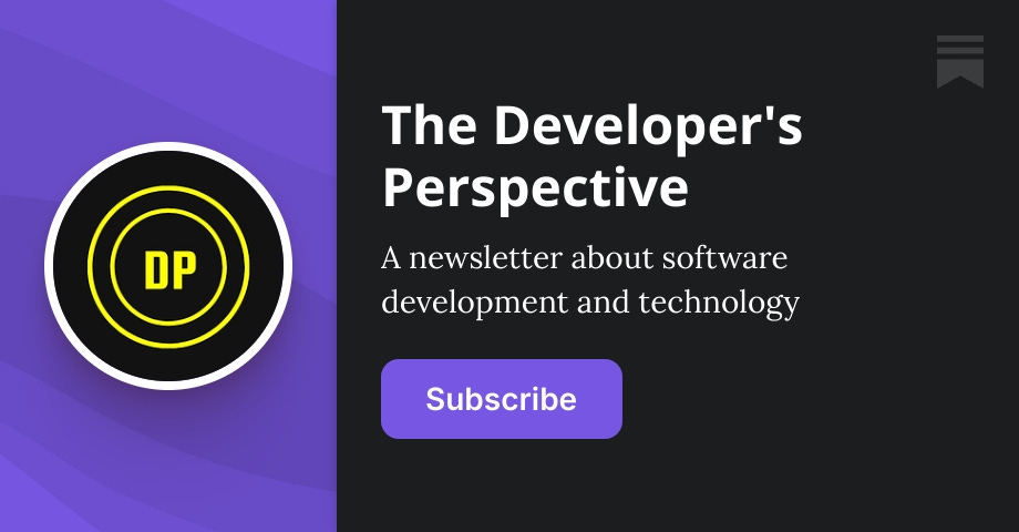 The Developer's Perspective | Fahad M | Substack