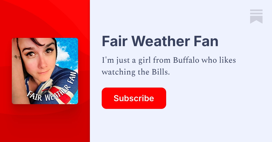 Fair Weather Fan | Maggie BenZvi | Substack
