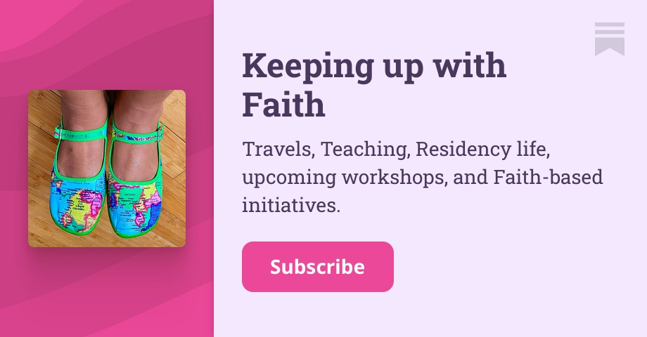 Keeping up with Faith | Faith Adiele | Substack
