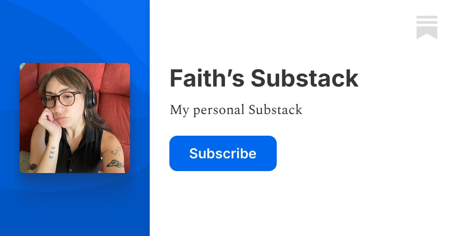 mom's best friend - Faith’s Substack
