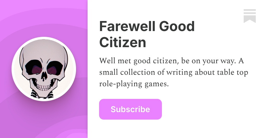Farewell Good Citizen | Sean Sass | Substack
