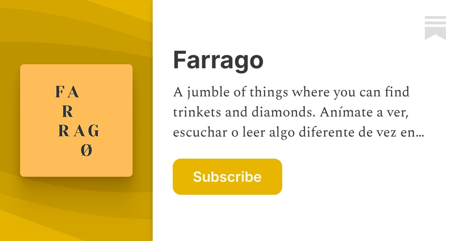 Farrago | Substack