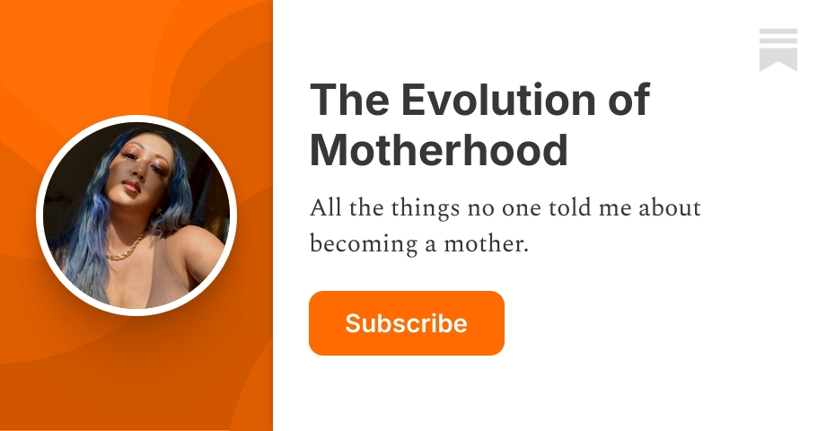 The Evolution of Motherhood | Fatima Sugapong | Substack