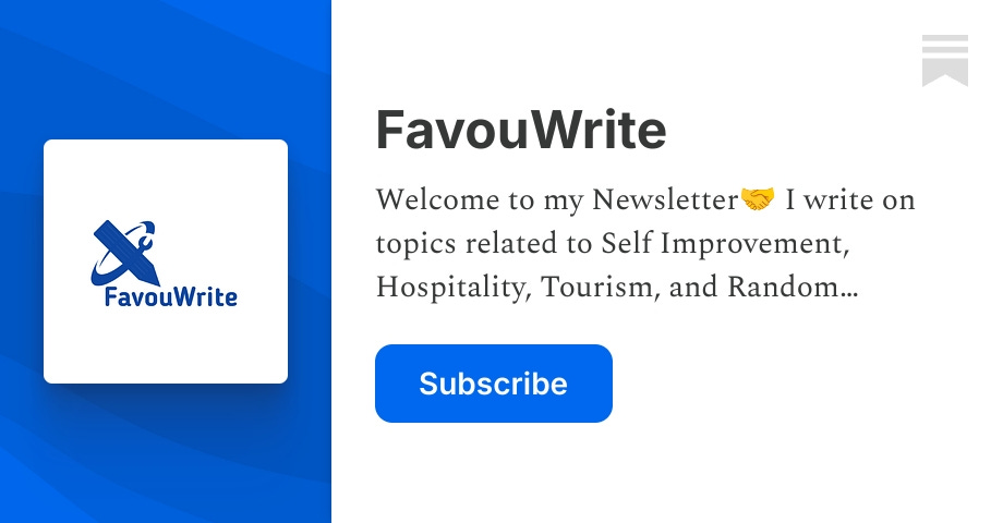 FavouWrite | Favour Bright | Substack