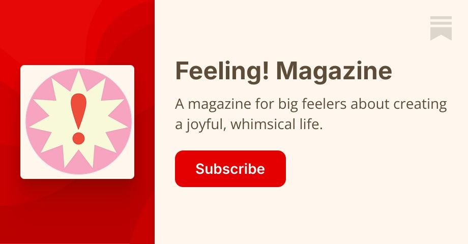 Feeling! Magazine | Jenna O'Brien | Substack