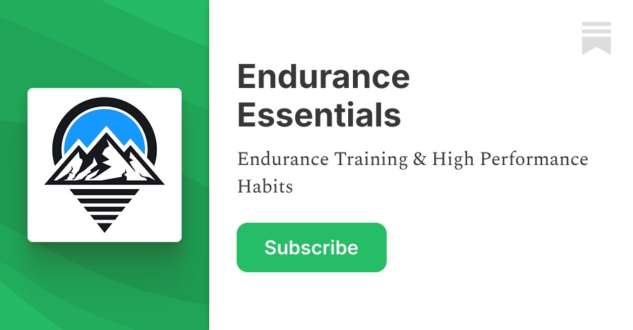 Endurance Essentials | Gordo Byrn | Substack