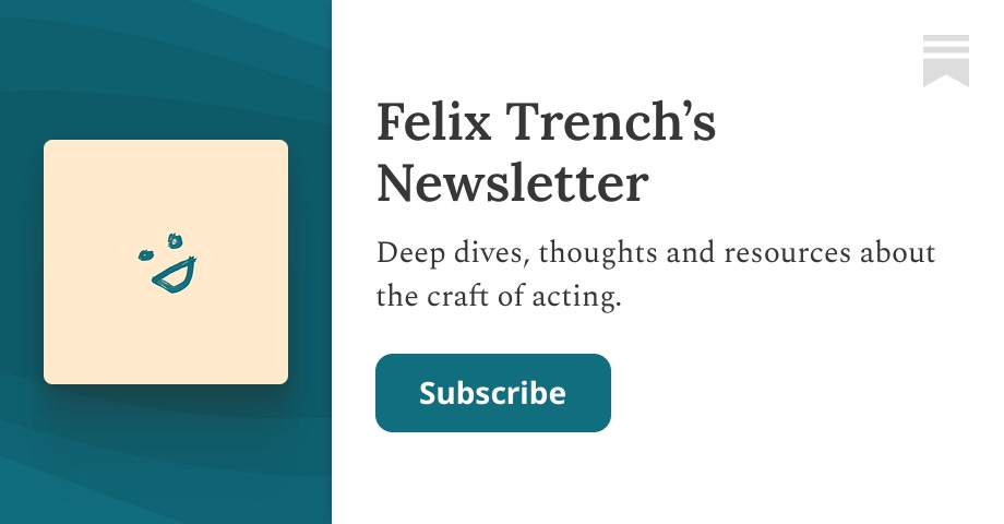 The Best Acting on Television - Felix Trench’s Newsletter