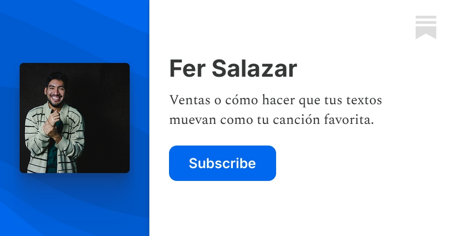 Fer Salazar | Fernando Salazar | Substack