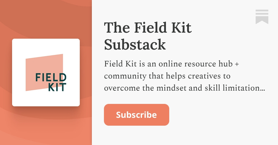 How's your appetite for failure? - The Field Kit Substack