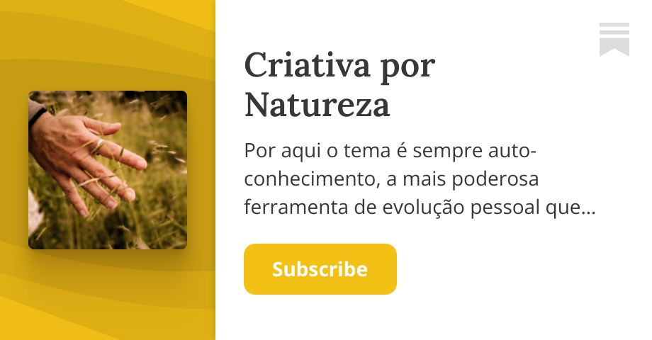 Criativa por Natureza | Filipa Madaleno | Substack