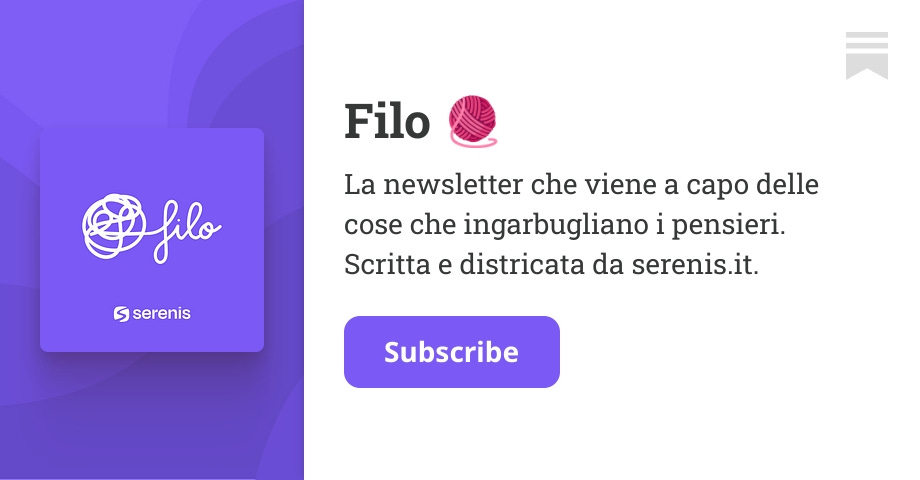 Filo 🧶 | Serenis | Substack
