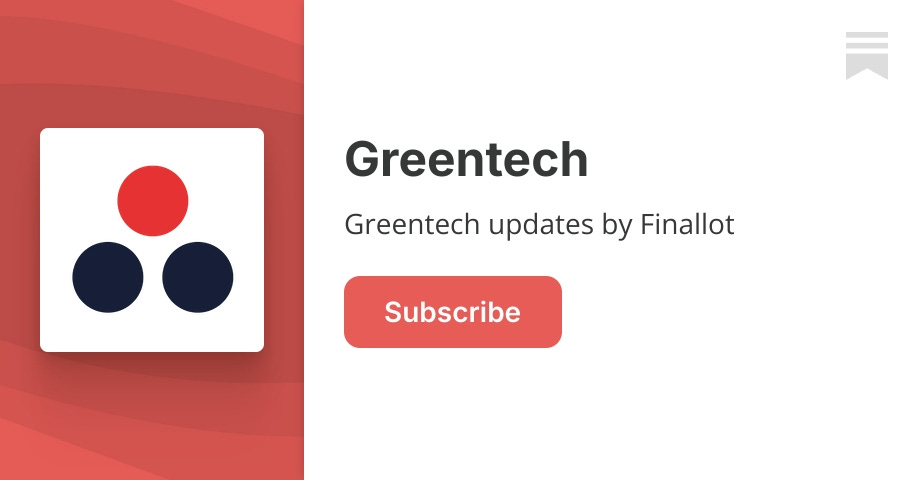 Greentech | FINALLOT | Substack