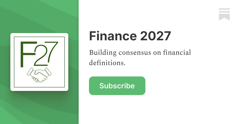 Finance 2027 | New Finance Institute | Substack