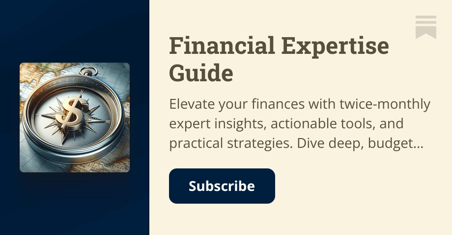 Financial Expertise Guide | KC Burnett | Substack