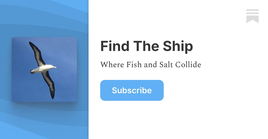 Find The Ship | Albatross | Substack