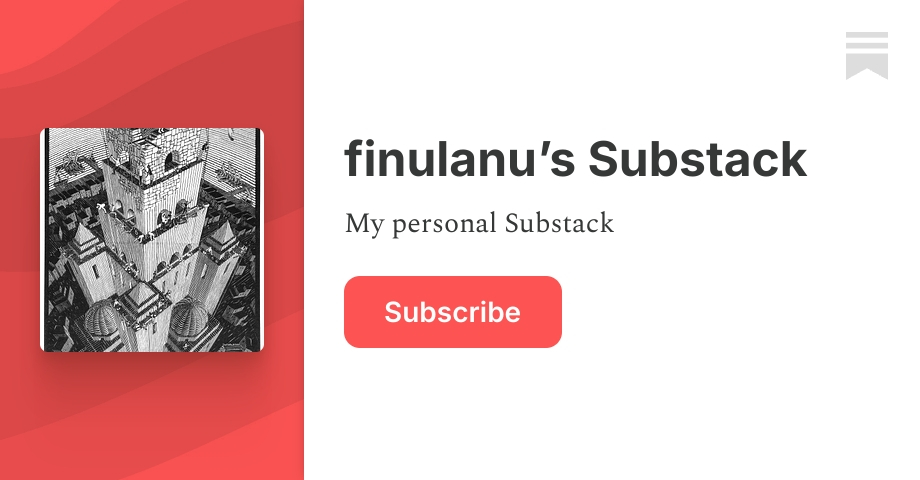 Quick Update - finulanu’s Substack