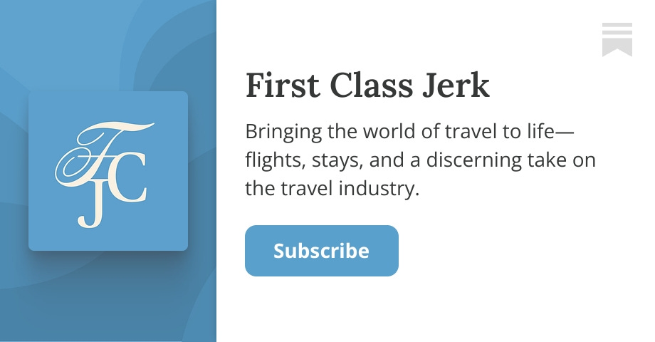 First Class Jerk | Substack