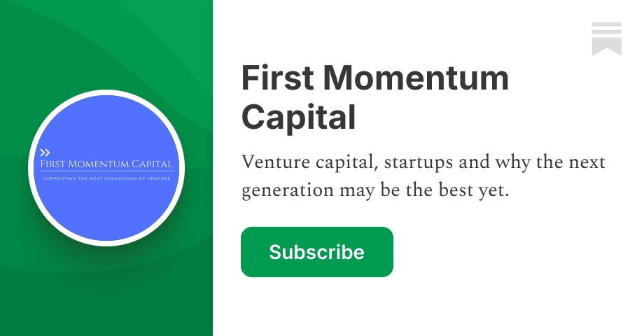 First Momentum Capital | Ben Ehrlich | Substack