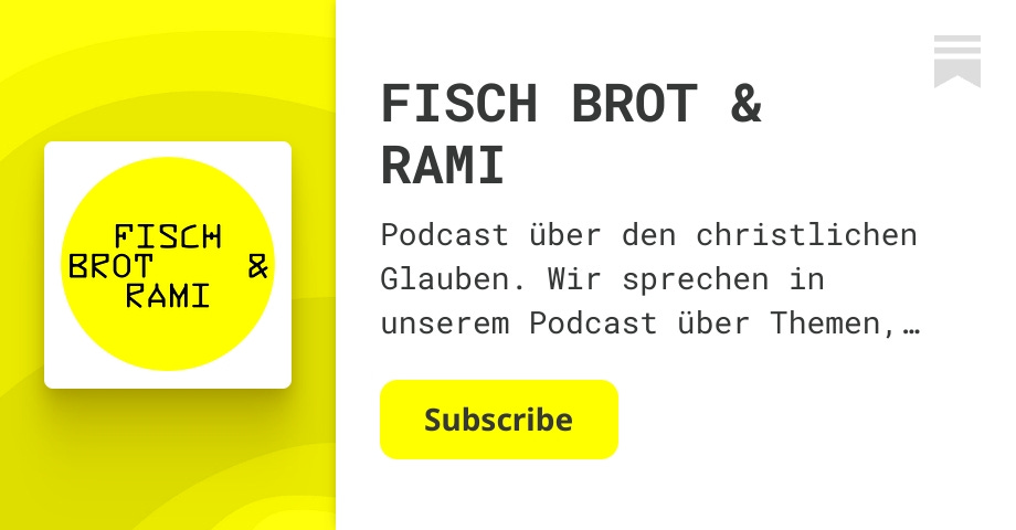 FISCH BROT & RAMI | Substack
