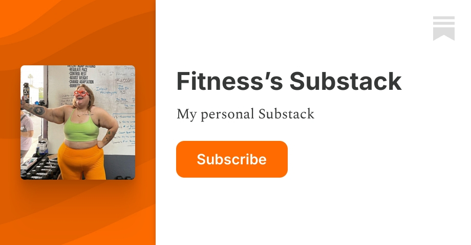 Fitness’s Substack | Fitness Hedonist | Substack