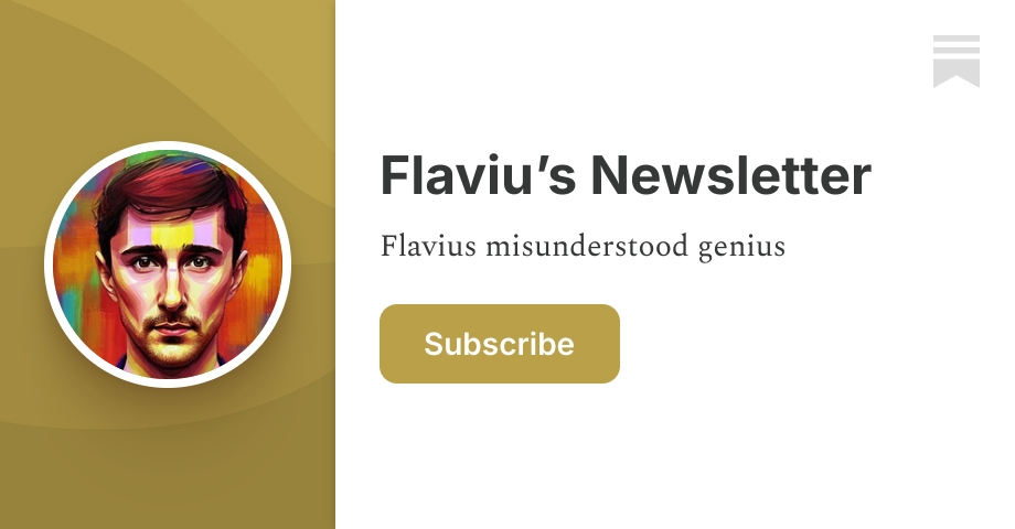 Mark Twain - by Flaviu Simihaian - Flaviu’s Newsletter