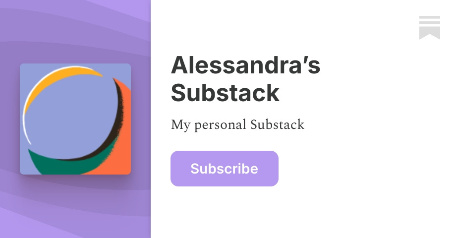 Alessandra’s Substack | La Flor Silvestre | Substack