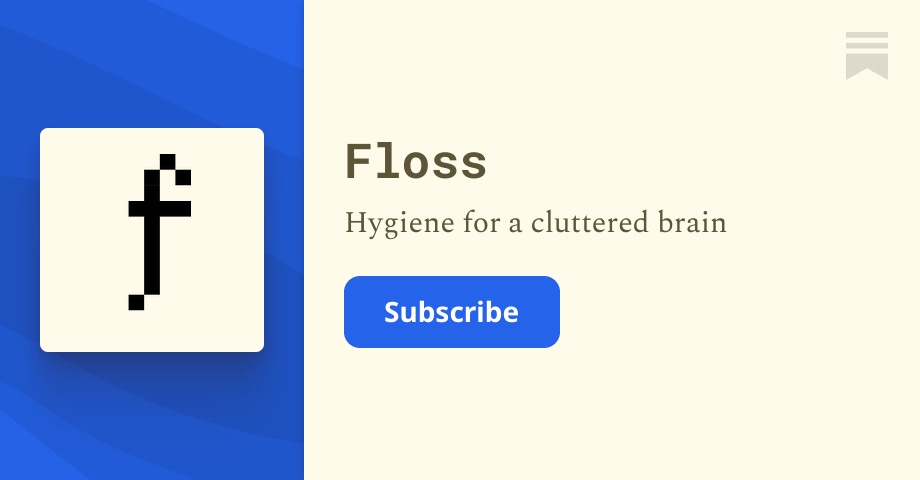 Floss | Zoe Suen | Substack