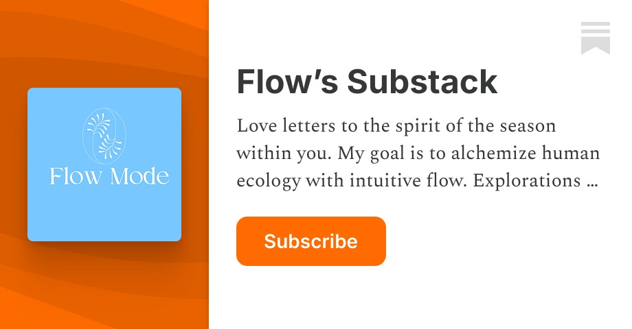 Flow’s Substack | Flow Mode with Serena Oliveira | Substack