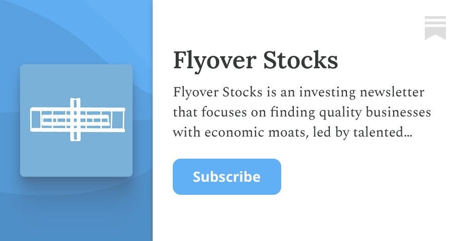 Flyover Stocks | Todd Wenning | Substack