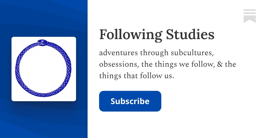Following Studies | Laura Guidry | Substack