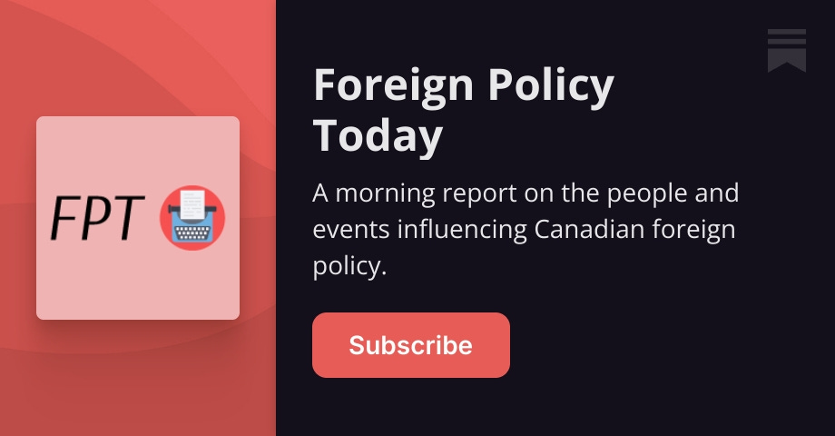 Foreign Policy Today | Ted Fraser | Substack