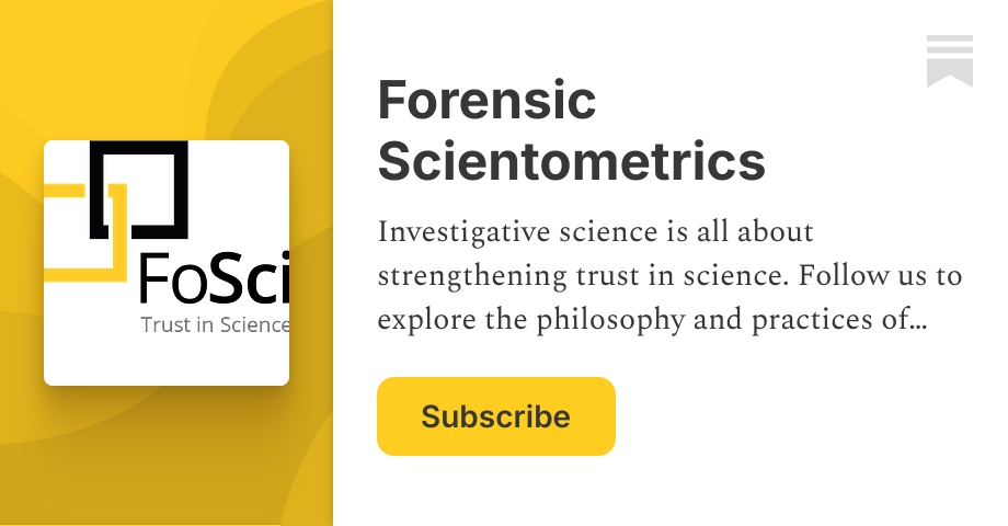 Forensic Scientometrics | Substack