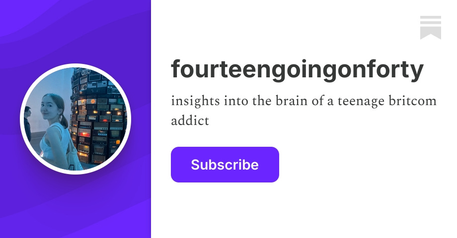 fourteengoingonforty | kiki | Substack