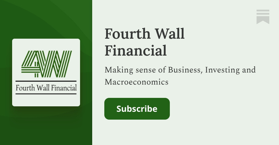 Fourth Wall Financial | James W. Hamilton III | Substack