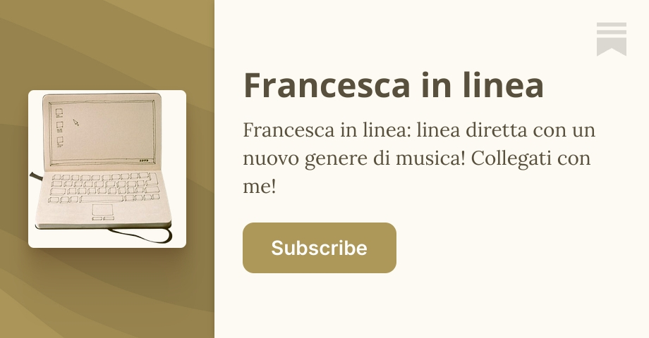 Francesca in linea | Francesca Esposito | Substack