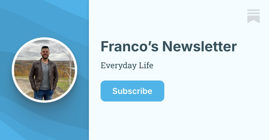 Franco’s Newsletter | Franco Calamia | Substack