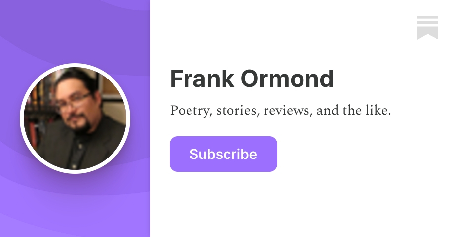 Frank Ormond | Substack