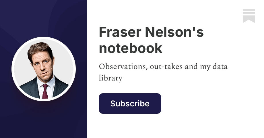 Fraser Nelson's notebook | Substack
