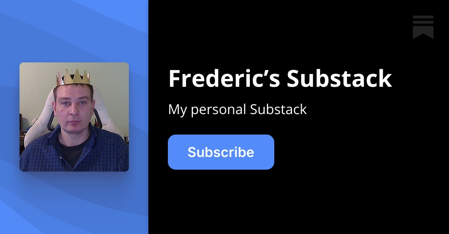About - Frederic’s Substack