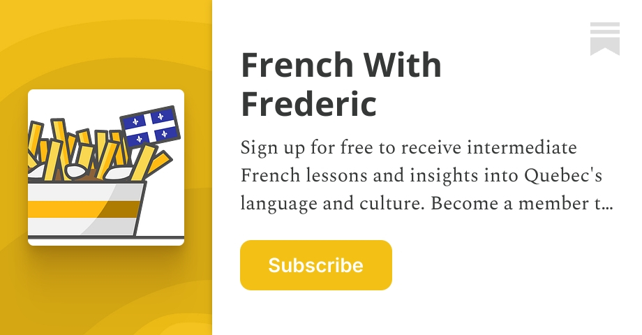 About - French With Frederic
