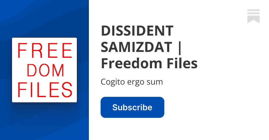 DISSIDENT SAMIZDAT | Freedom Files | Irine Kuklina | Substack