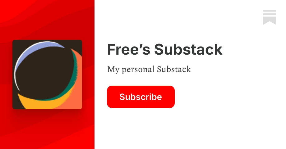 Free’s Substack | Free Dominguez | Substack