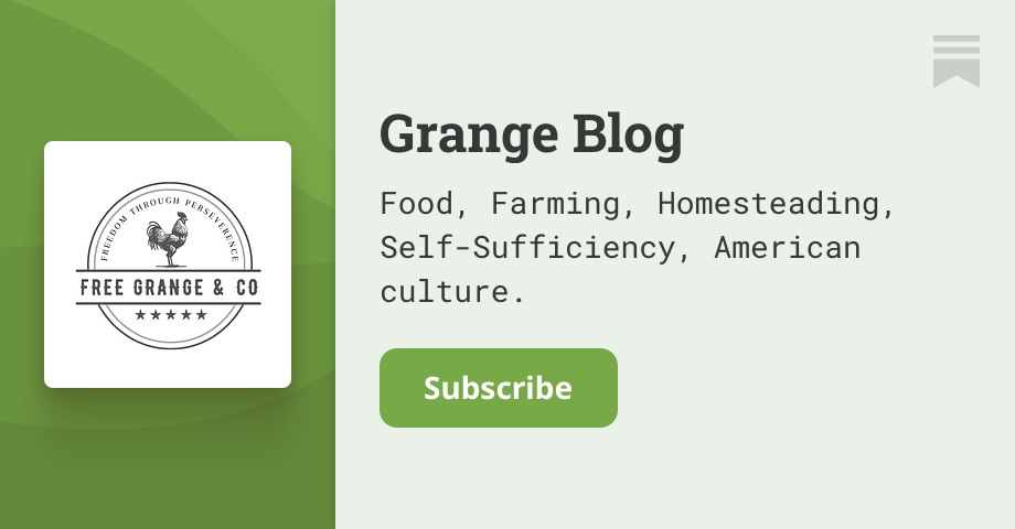 Grange Blog | Jamason | Substack