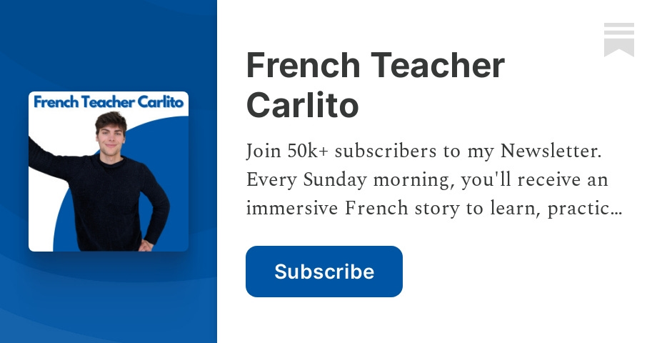 Archive - French Teacher Carlito