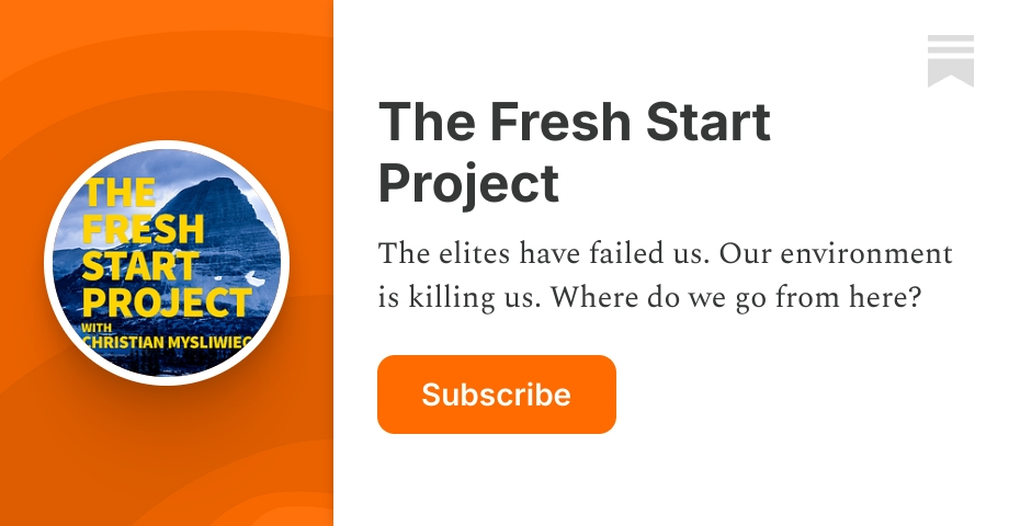 Welcome to A Fresh Start - by Christian Mysliwiec